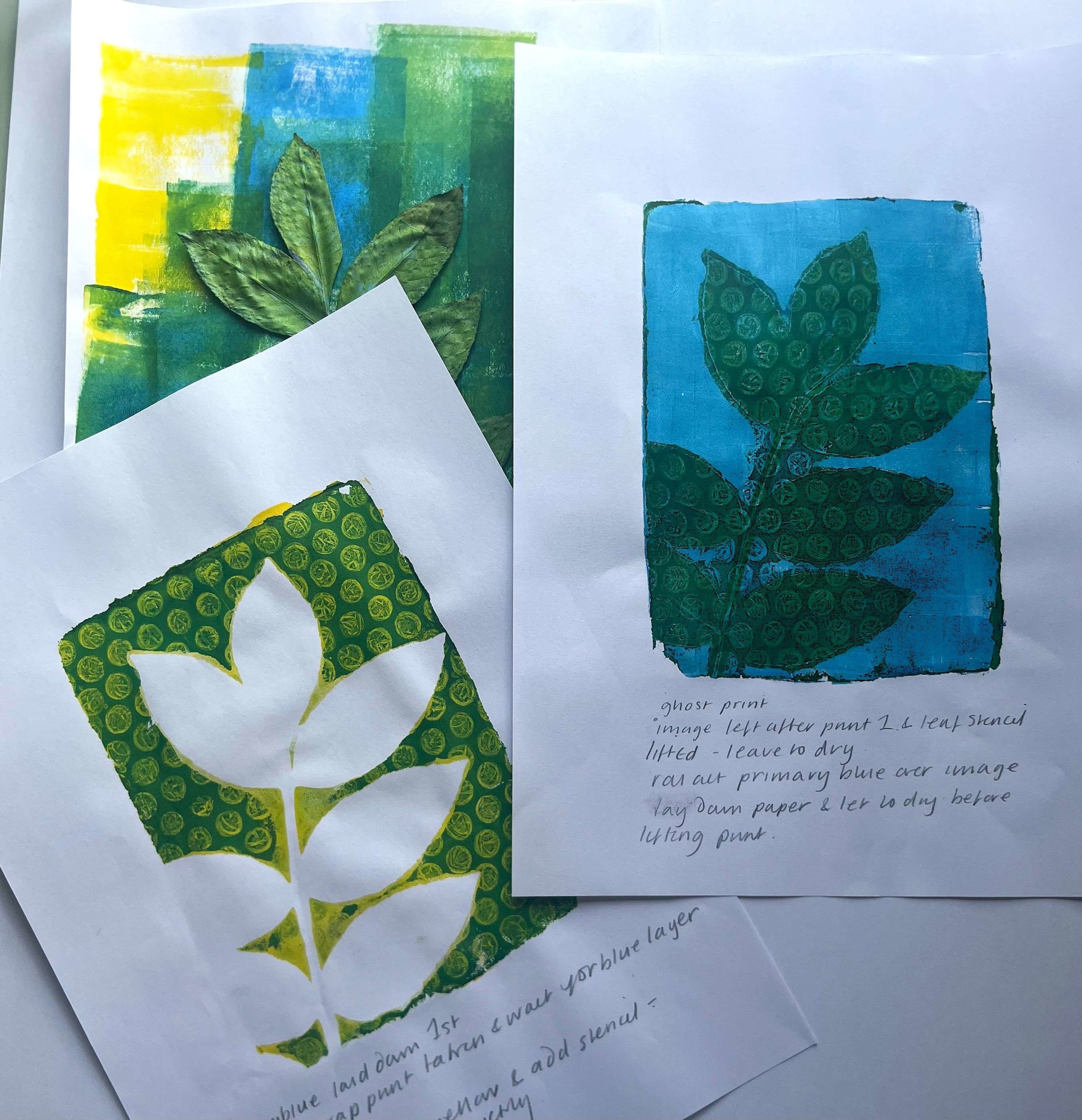 Gelli Printing - Fashion and Textile Museum